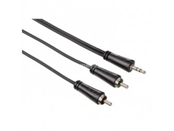 HAMA Audio Kabl 3.5mm (muški) na 2 x činč (muški), 1.5m (122295) *I