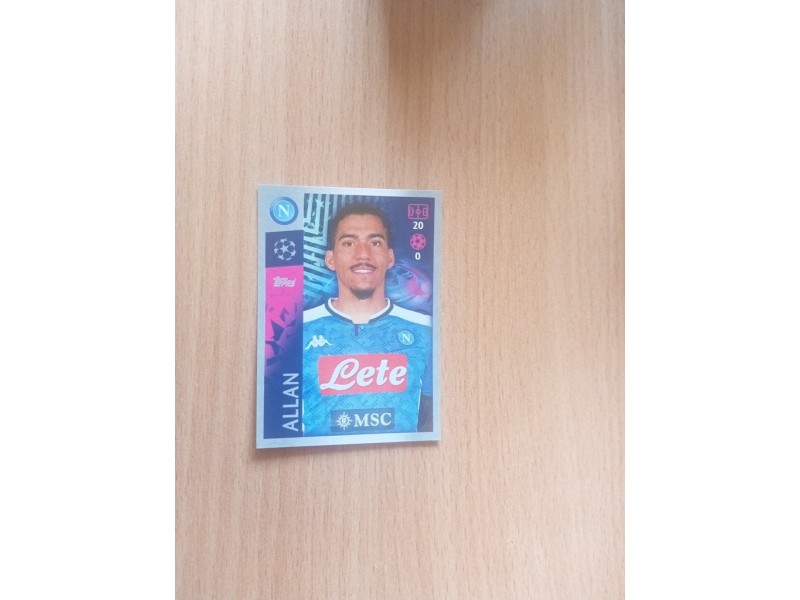 Liga šampiona 2019/20 Topps broj 358
