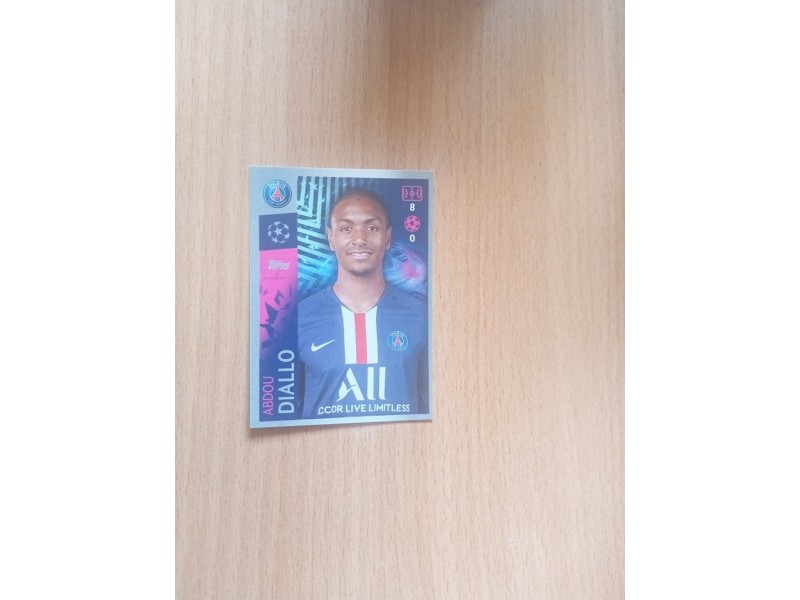 Liga šampiona 2019/20 Topps broj 372