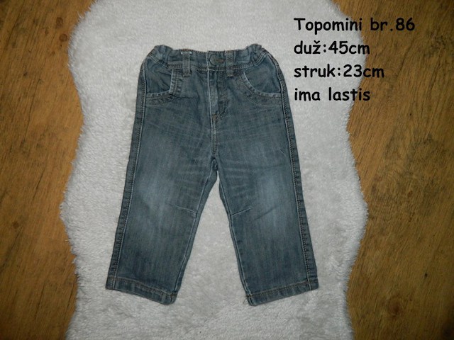 Topomini tanke pantalone br.86