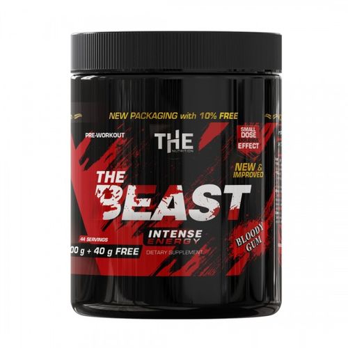 The Nutrition Beast 2.0 Pre Workout, bloody gum - višnja & malina & jagoda 440g