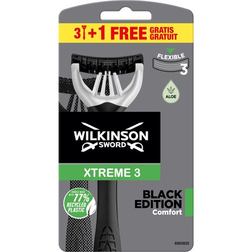 Wilkinson brijač Xtreme 3 active black 3+1 gratis