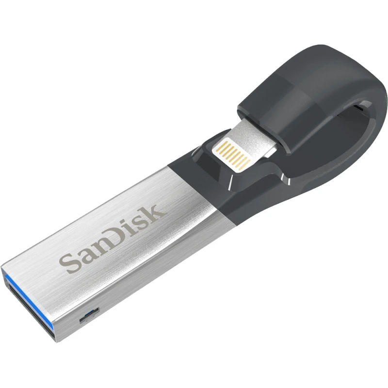 SanDisk iXpand (SDIX30C-032G-GN6NN) flash USB 3.0/Lightning za iPhone 32GB crno srebrni
