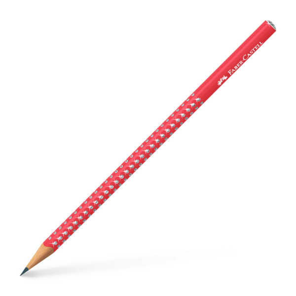 FABER CASTELL Olovka Grip HB Sparkle 118240 candy cane red
