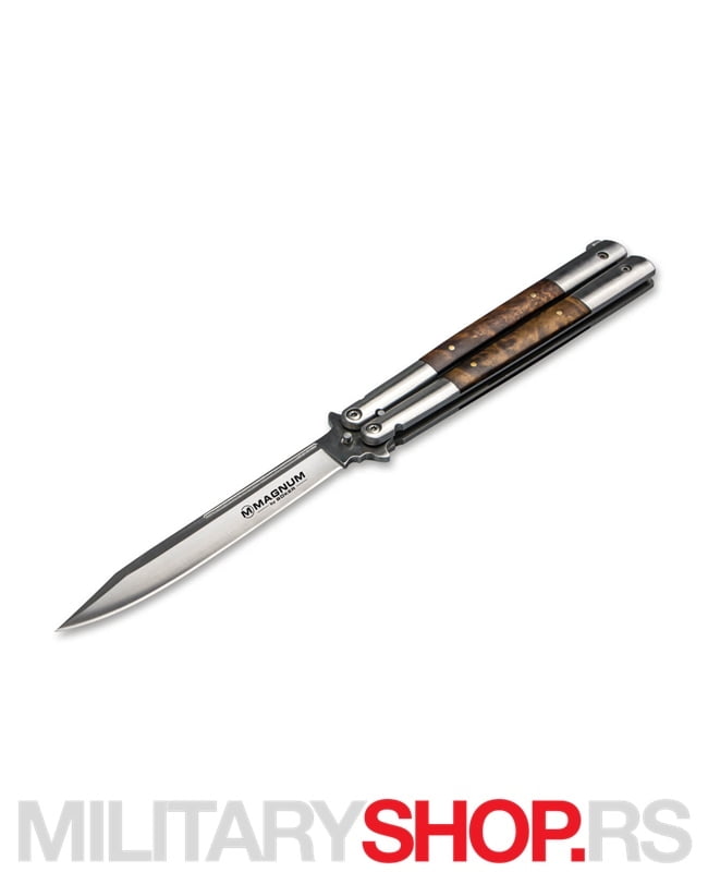 Boker Leptir Nož Balisong Wood Large