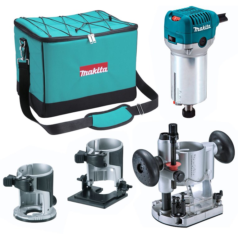 Makita jednoručna glodalica RT0702CX2, 710W - u torbi