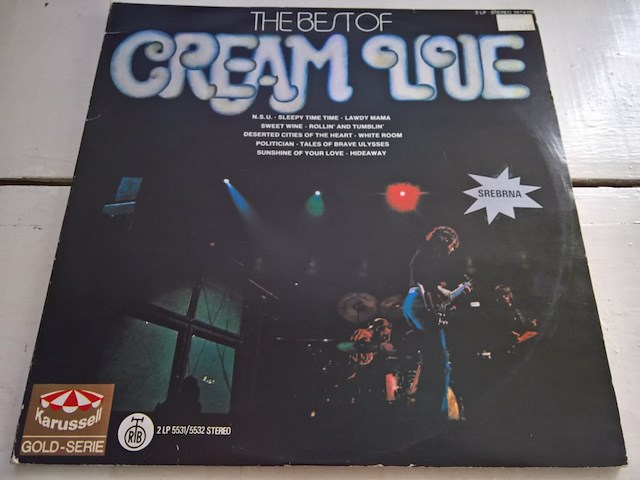 THE CREAM - The Best Of Cream Live (2LP)