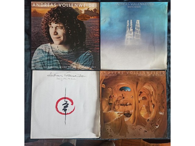 Andreas Vollenweider x 4 originala