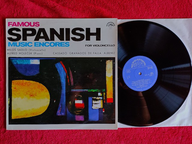 Famous Spanish Music Encores For Violoncello *