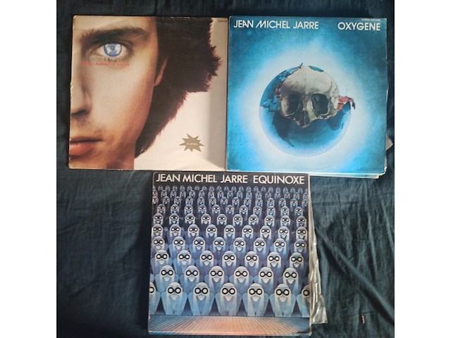 Jean Michel Jarre x 3 lp