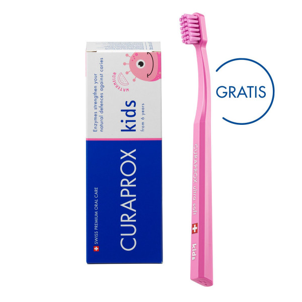 Curaprox decija pasta za zube 6g,60ml+cetk. gratis