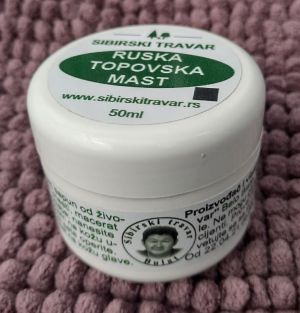 Topovska mast SIbirski Travar 50 ml