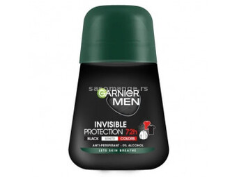 GARNIER DEO MINERAL MEN INVISI BLACK &amp; WHITE ROLL-ON 50ML 1003009565