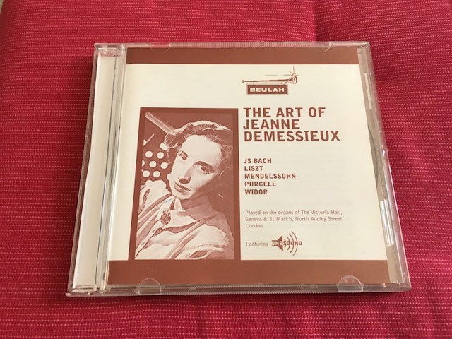 CD - The Art of Jeanne Demessieux