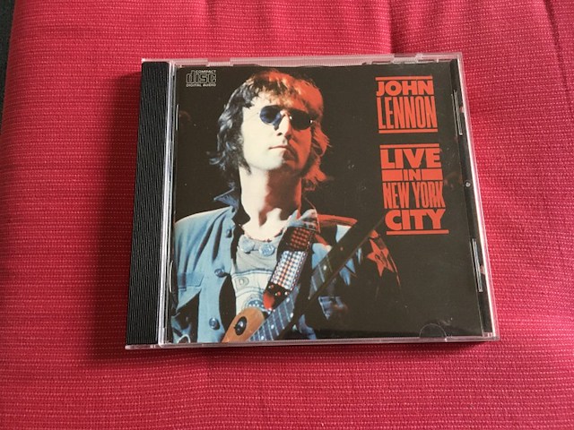 CD - John Lennon -Live in New York City