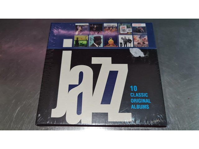 Jazz, 10 classic original albums 10CDa , U CELOFANU