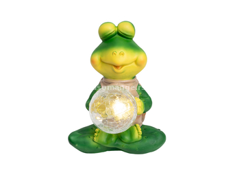Solarna baštenska lampa "žaba"