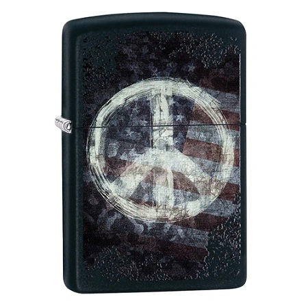 Zippo Peace on Flag Z28864