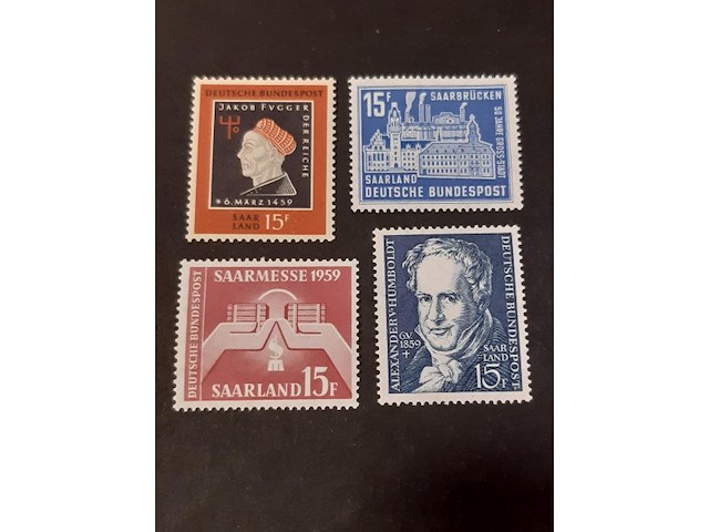 Saar 1959. ** Čisto kompl. godina