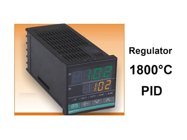 PID Termoregulator 1800 C - relej i SSR - 220V - CH102