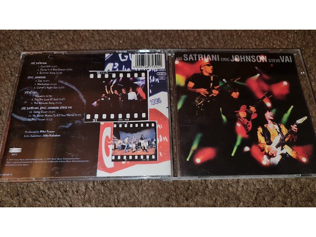 Satriani , Johnson and Vai - G3 live in concert
