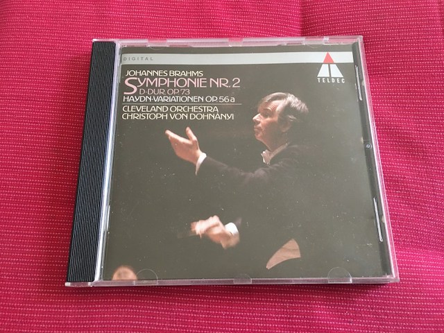 CD - Johannes Brahms - Symphonie br 2