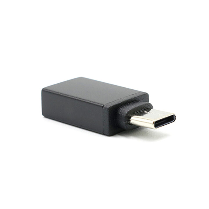 ADAPTER OTG TYPE C USB METALNI CRNI