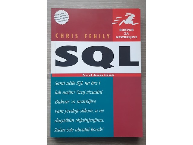 SQL Bukvar za nestrpljive Chris Fehily NOVO
