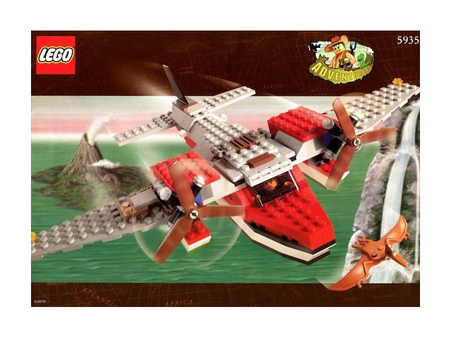 LEGO Adventurers / Dino Island - 5935 Island Hopper