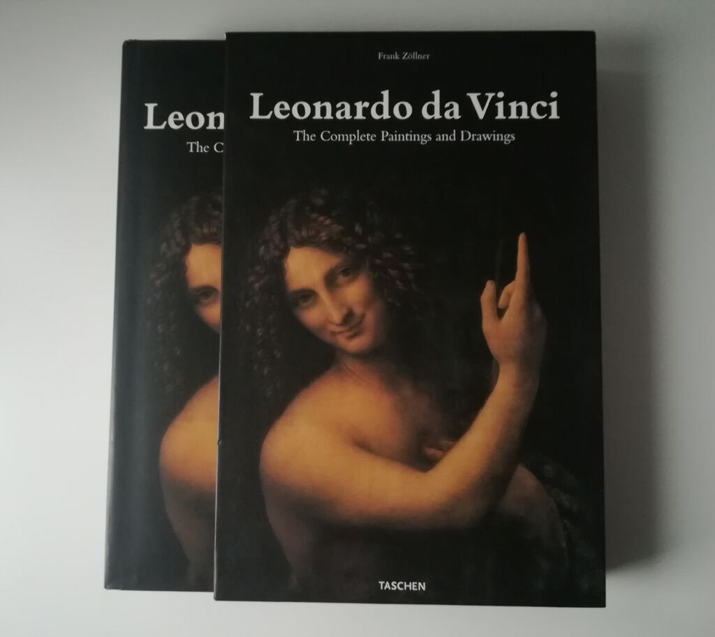 Leonardo da Vinci, izdavač (TACHEN) IZUZETNA knjiga sa slikama i