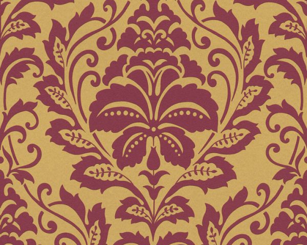 A.S. CRÉATION WALLPAPER «BAROQUE, GOLD, ORANGE, RED» 369103