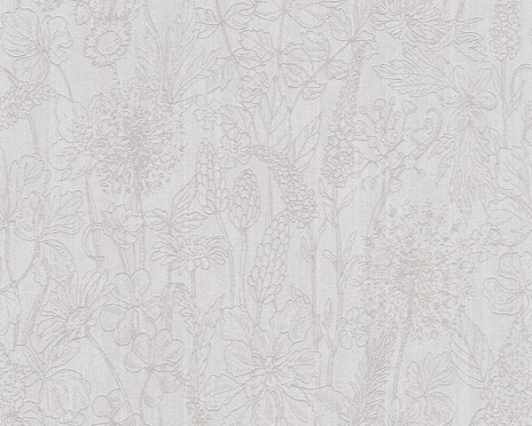 A.S. CRÉATION WALLPAPER «FLORAL, BEIGE» 378341