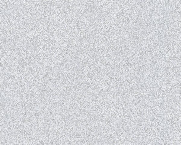 A.S. CRÉATION WALLPAPER «FLORAL, BLUE, GREY, METALLIC» 378371