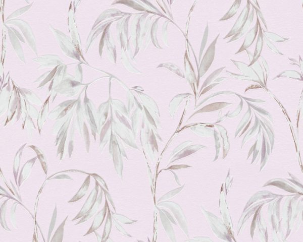 A.S. CRÉATION WALLPAPER «FLORAL, BROWN, PINK, PURPLE» 378305