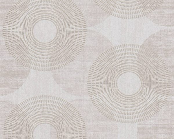 A.S. CRÉATION WALLPAPER «GRAPHICS, BEIGE, BROWN» 378323