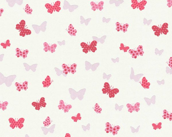 A.S. CRÉATION WALLPAPER «PINK, PURPLE, RED, WHITE» 369331
