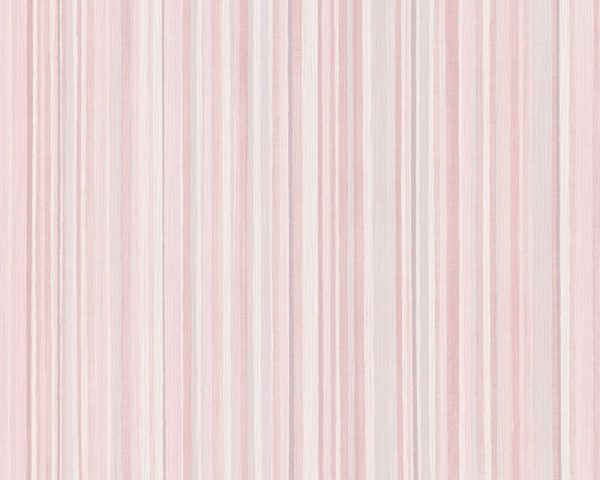 A.S. CRÉATION WALLPAPER «STRIPES, GREY, PURPLE» 378171