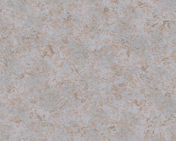 A.S. CRÉATION WALLPAPER «UNI, GREY, METALLIC» 377708