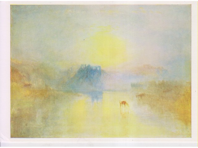 TURNER / NORHAM CASTLE, SUNRISE / perfektttttttttttT