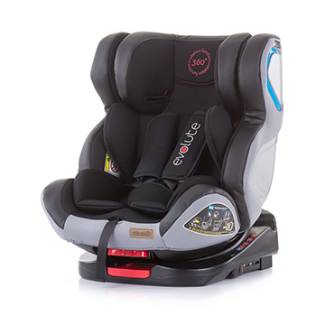 Chipolino autosedište 0-36 kg ISOFIX Evolute carbon