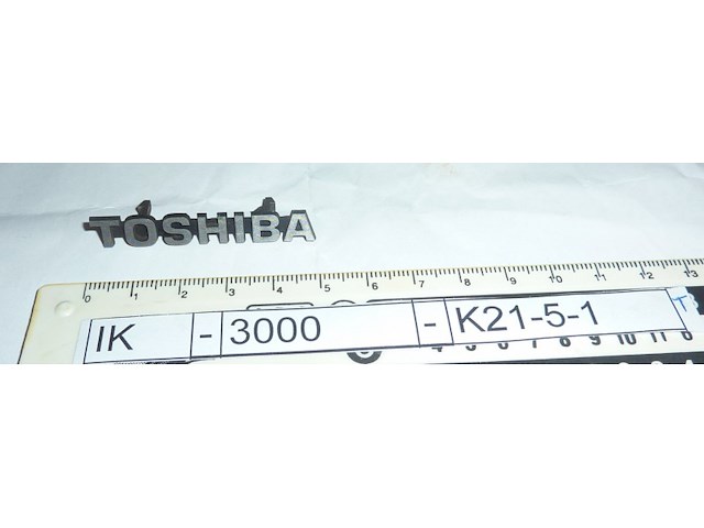 Znak TOSHIBA	IK	-	3000	-	K21-5-1