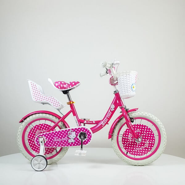 Dečiji bicikl 708-Miss Cat 16″ tamno roze