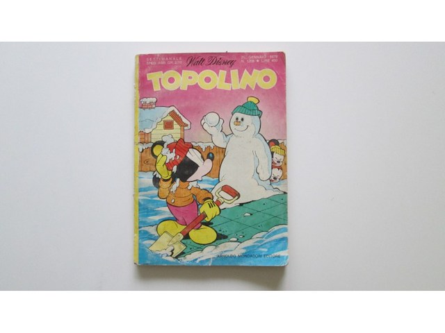 Topolino, N. 1208, Walt Disney, 1979.god
