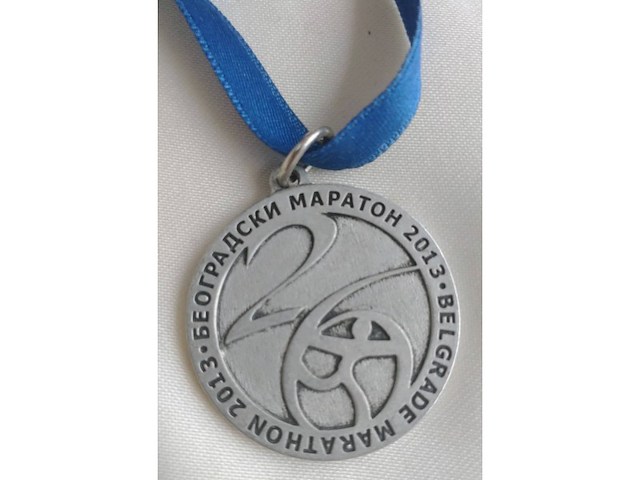 Beogradski maraton 26. medalja 2013 god.