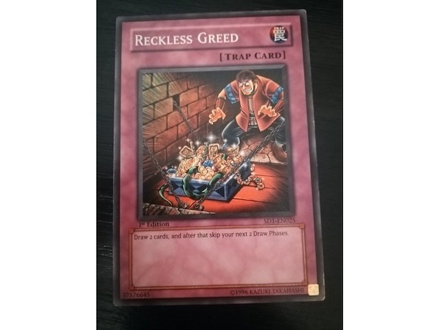 Yu-GI-OH!- Reckless Greed