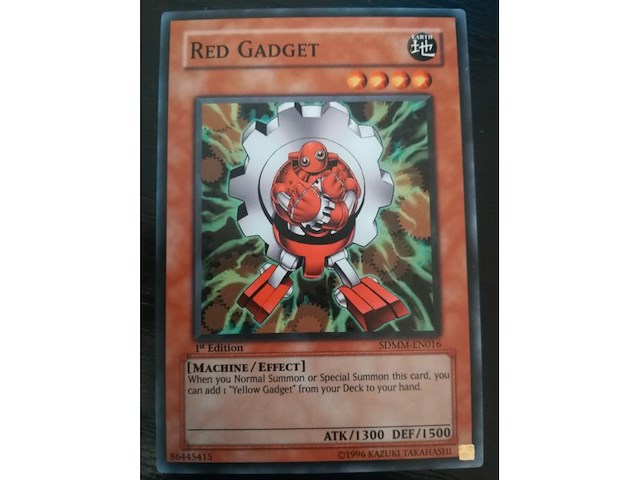 Yu-GI-OH!- Red Gadget