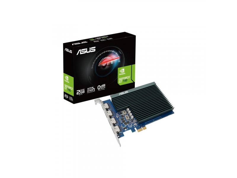 ASUS NVIDIA GEFORCE GT 730 2GB 64BIT GT730-4H-SL-2GD5