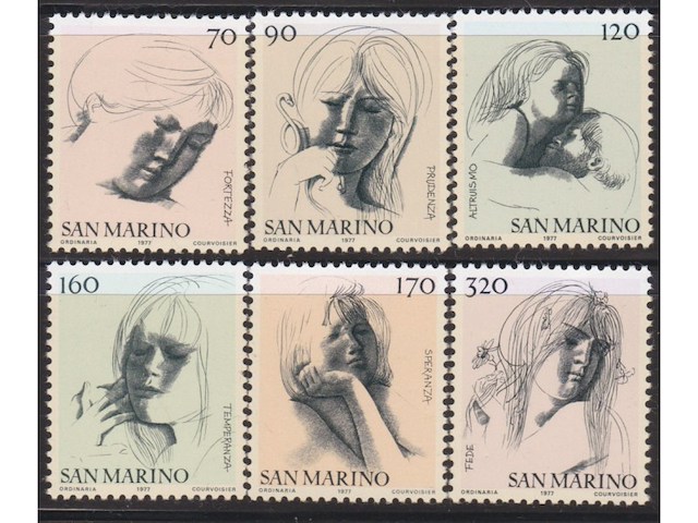 San Marino 1977 Grafike čisto