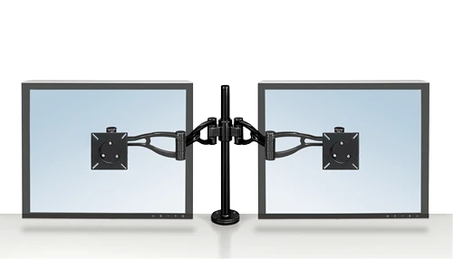 Fellowes Professional Dual (8041701) stoni zglobni nosač za 2 monitora do 26" do 10kg crni