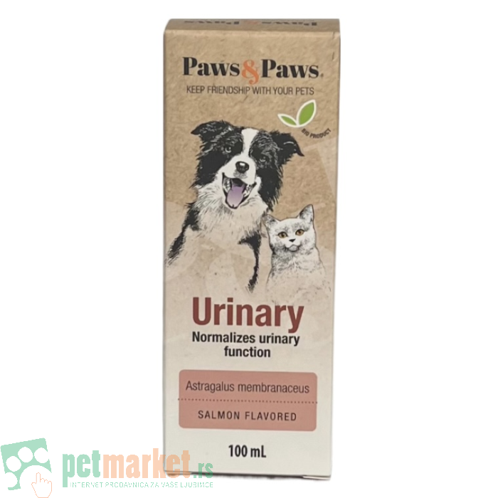 Paws and Paws: Preparat za podršku bubrežnoj funkciji Urinari, 100 ml